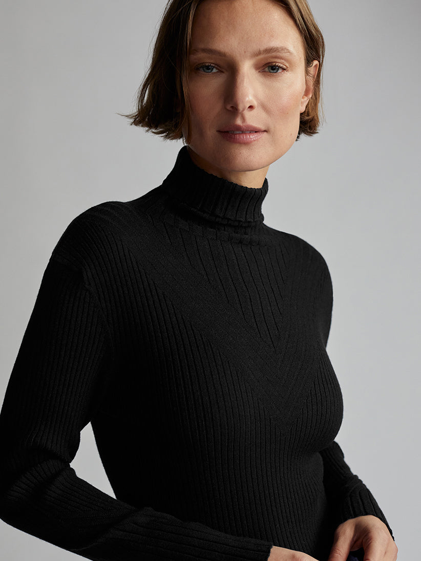 Esme Rib Roll Neck – SALT + GROVE